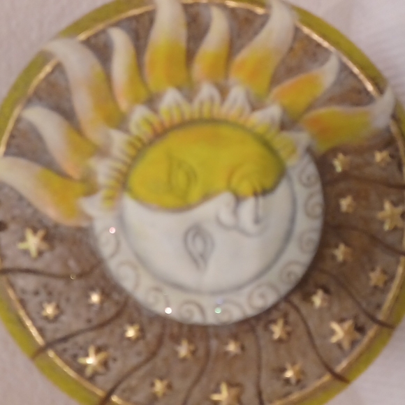 Accents | Sun Moon Ceramic Plaques For Hanging | Poshmark